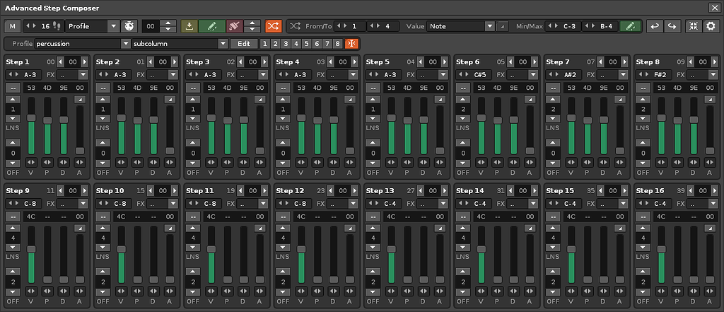 New Tool 3 3 2 Advanced Step Composer V1 0 Build 105 Renoise Tools 