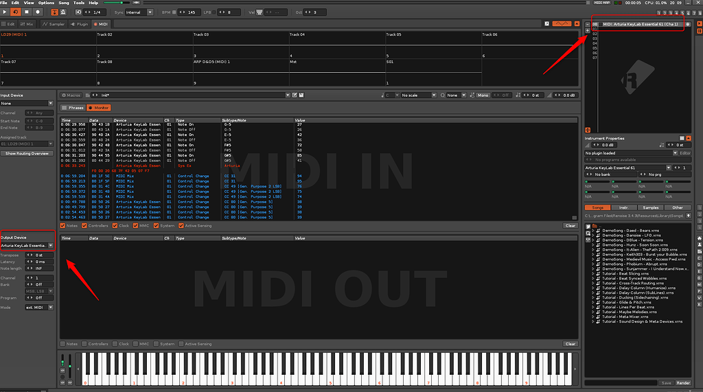 Need help with basic midi-out settings - Beginners Questions - Renoise ...