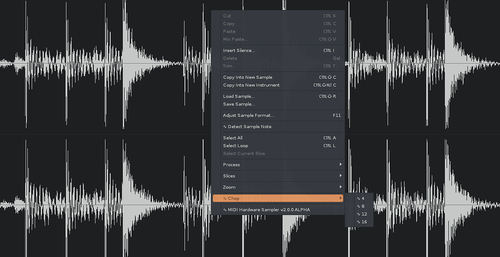New Tool Karate Fast Sample Chopping Renoise Tools Renoise Forums 